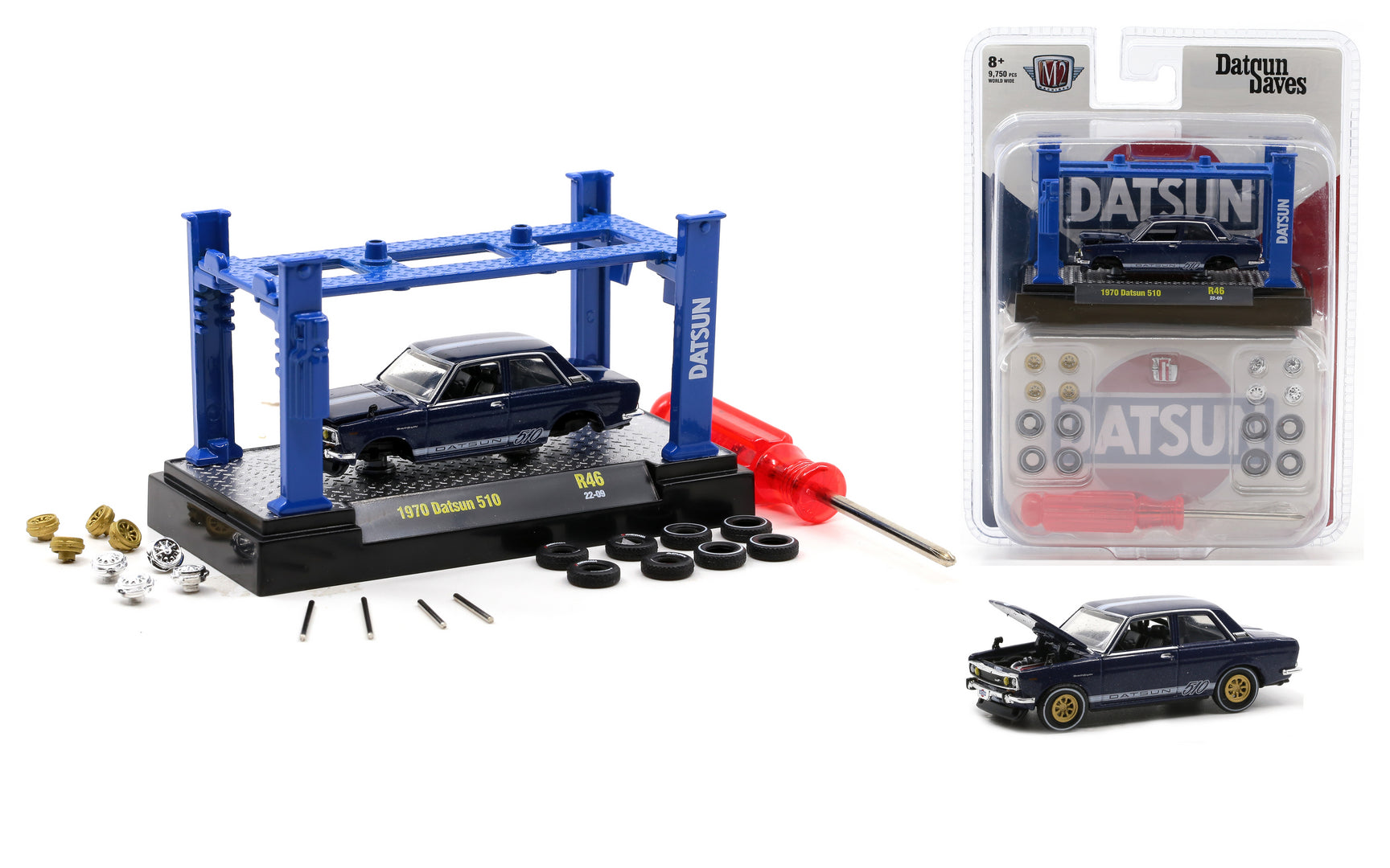 Release 46 - 1970 Datsun 510 Model Kits – Ajay's Ford V8 Parts ...