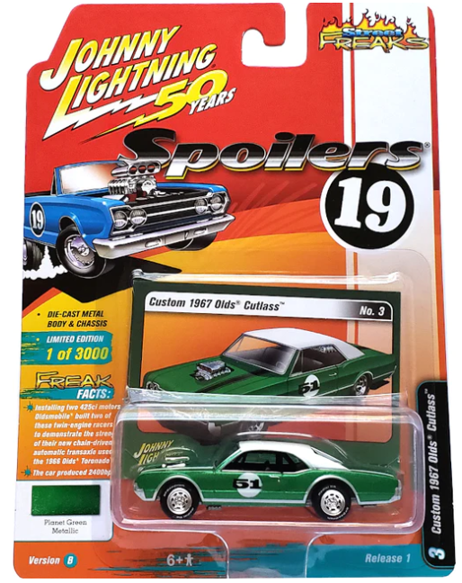 1:64 1967 Olds Cutlass Custom Die Cast Model – Ajay's Ford V8 Parts ...